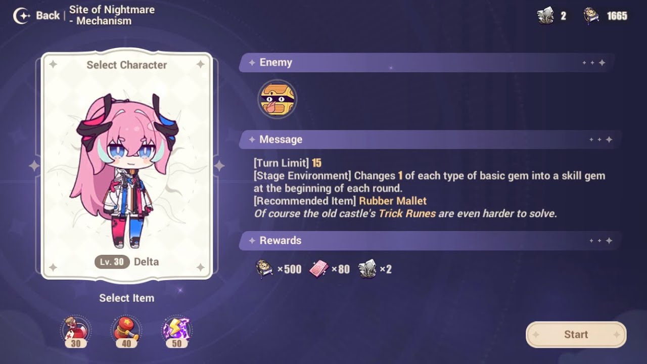 [Honkai Impact 3] Event: TeRiRi's Magical Quest (Site of Nightmare ...