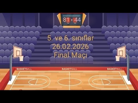 26.02.2026 KÜÇÜK ERKEKLER FİNAL MAÇI Ö.EVRENSEL MATEMATİK KÖYÜ KOLEJİ O.O. 🏀 UĞUR MUMCU O.O.