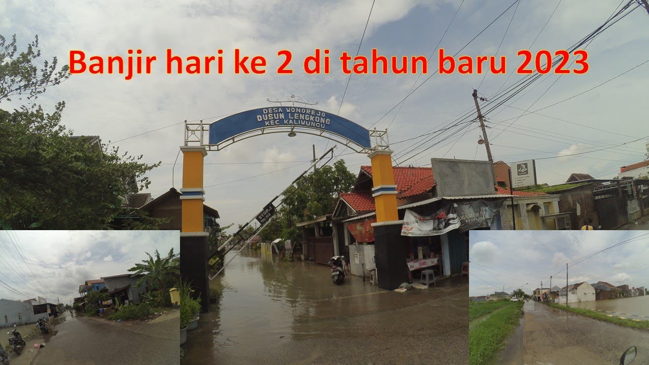 Banjir hari ke2 Kaliwungu di tahun Baru 2023 - YouTube