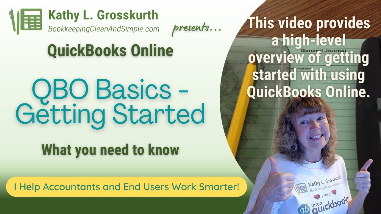 QuickBooks Basics - How to Use QuickBooks Online - YouTube