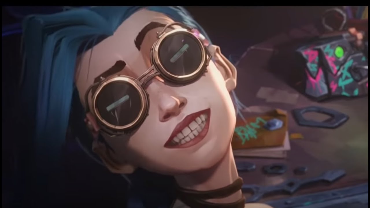 Jinx dancing meme (Arcane) - YouTube