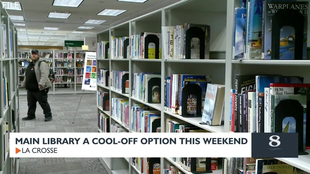 Main library a cool-off option this weekend - YouTube