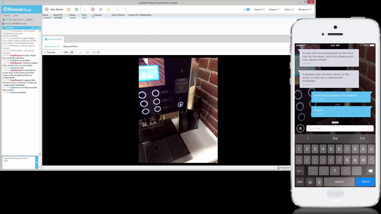 Rescue Lens - Coffee Machine Support - YouTube
