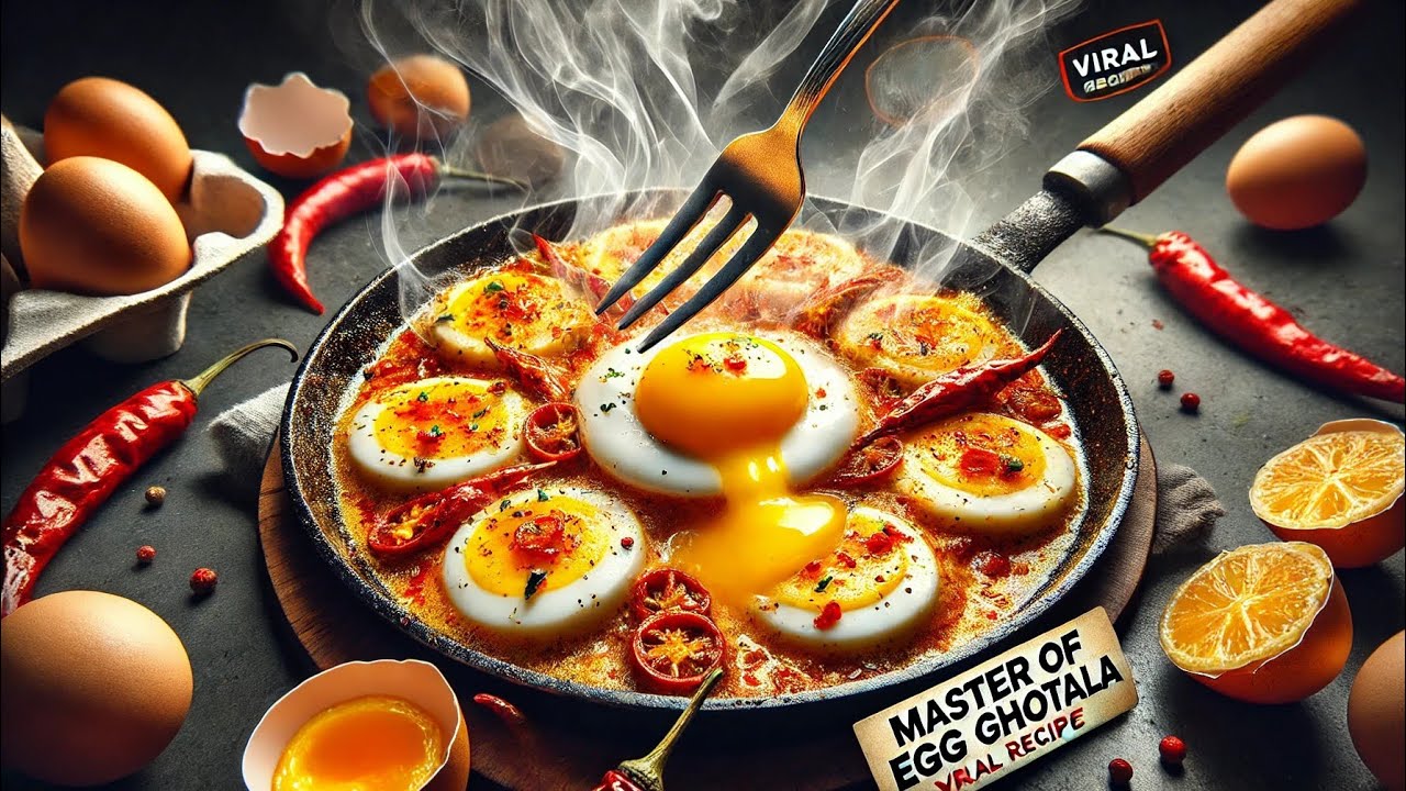 Master of Egg Ghotala Recipe 🥚 | Viral Egg Ghotala | Quick & Easy ...