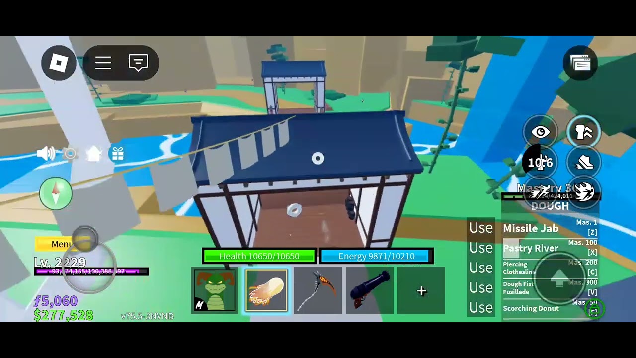 dough awakening full showcase || Roblox blox fruits - YouTube