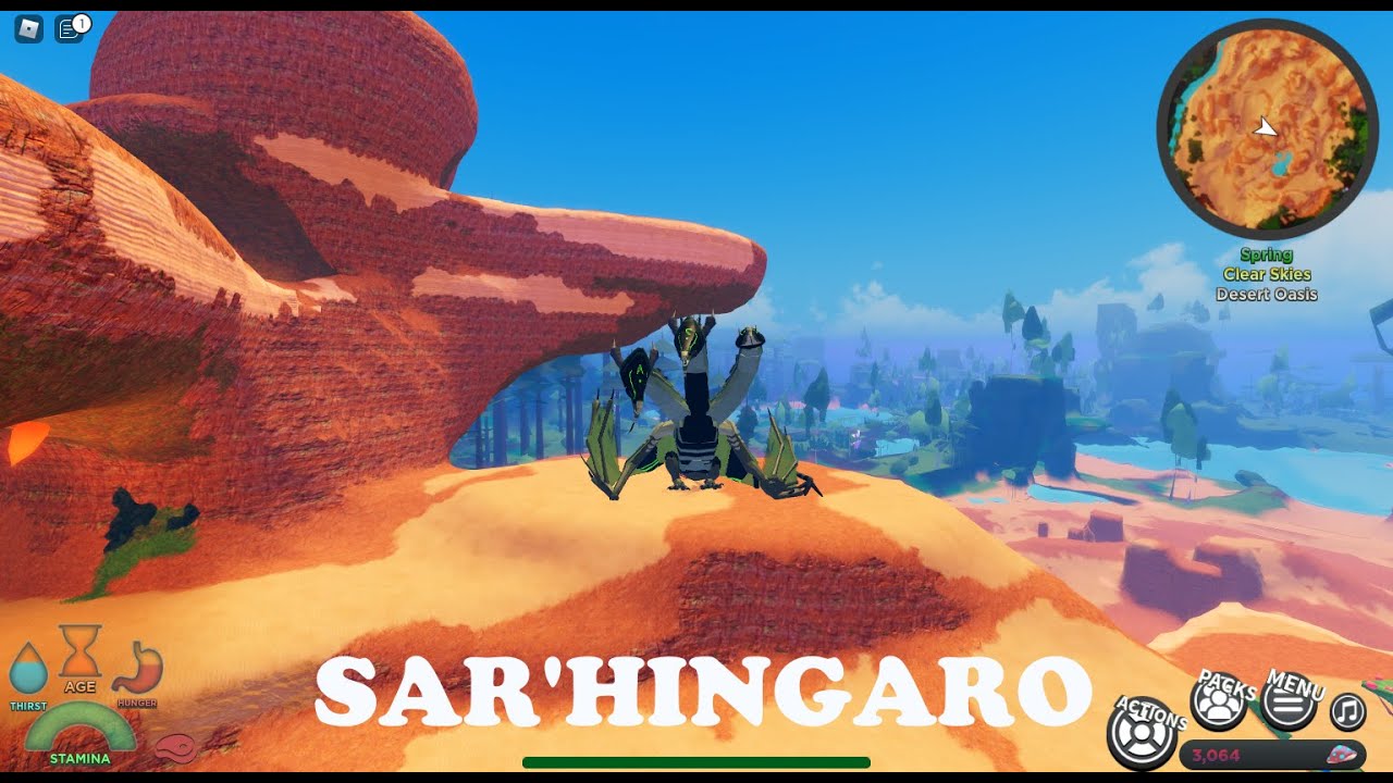 SAR'HINGARO AGE SHOWCASE | Creatures Of Sonaria - YouTube