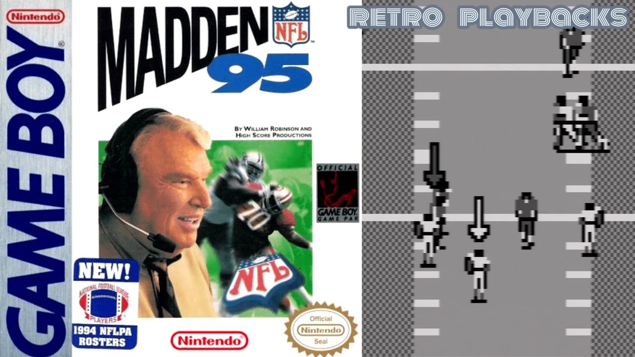 Madden NFL '95 / Gameboy Player Gamecube RGB Framemeister - YouTube