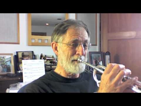 Bill Bing's trumpet talk 5 - playing on the red - YouTube