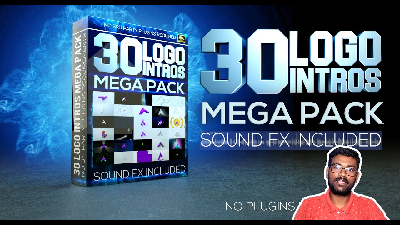 30 in 1 logo intro Mega pack || After Effects Free Intro 😍 || Direct ...