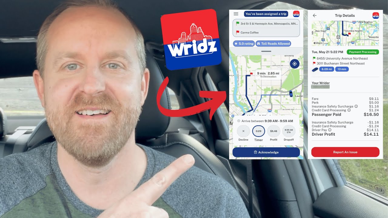 ¡Mi Primera Semana Conduciendo Para Wridz! - YouTube
