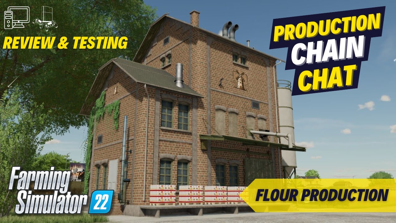 NEW flour production mod by AgriKevolution for #fs22 - YouTube