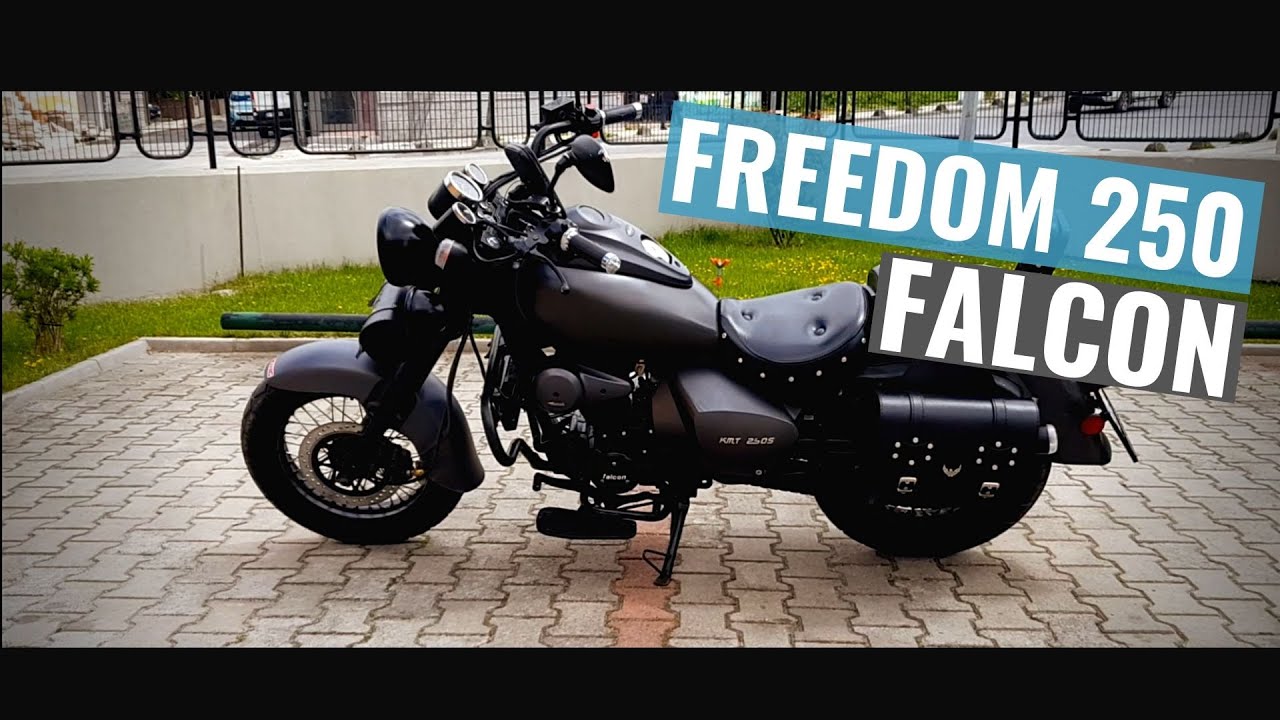 Falcon Freedom 250 - Cruiser Başlangıç Motosikleti - YouTube
