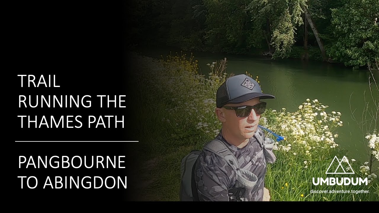 Trail running on the Thames Path National Trail - YouTube