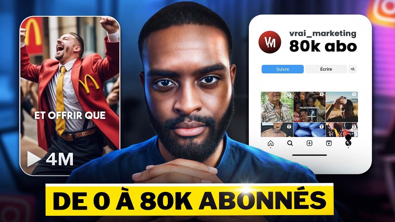 J'ai gagné 80K abonnés sur Instagram sans montrer mon visage. Voici comment j'ai fait... - YouTube