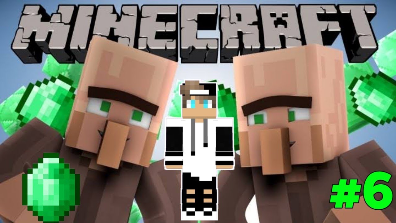 My First Emerald In Minecraft PE | Skylight Gamerz | Mcpe | #6 - YouTube