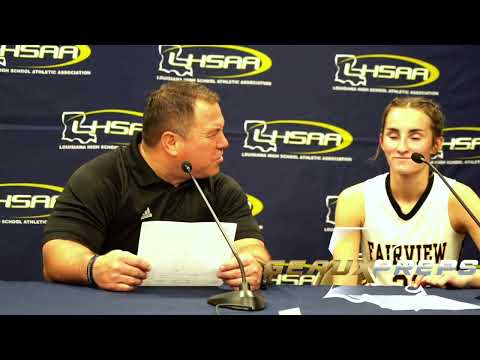 2025 LHSAA Girls Marsh Madness: Postgame with Head Coach Kyle Jinks and ...