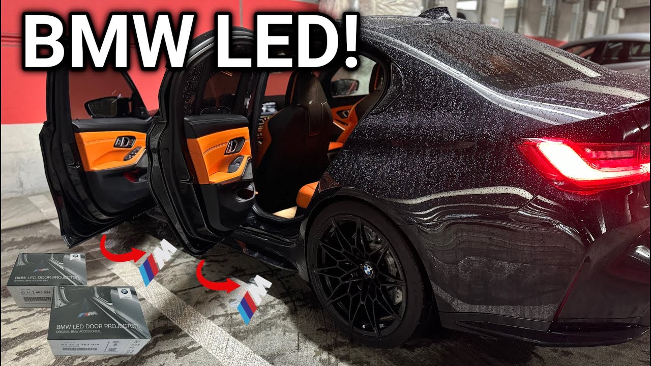 HOW To Install BMW M Logo Door Projector Lights on a G80 M3/G82 M4 ...