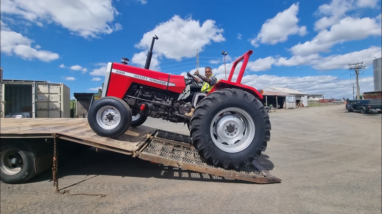Massey Ferguson 290: 30 Years old REFURBISHED - YouTube