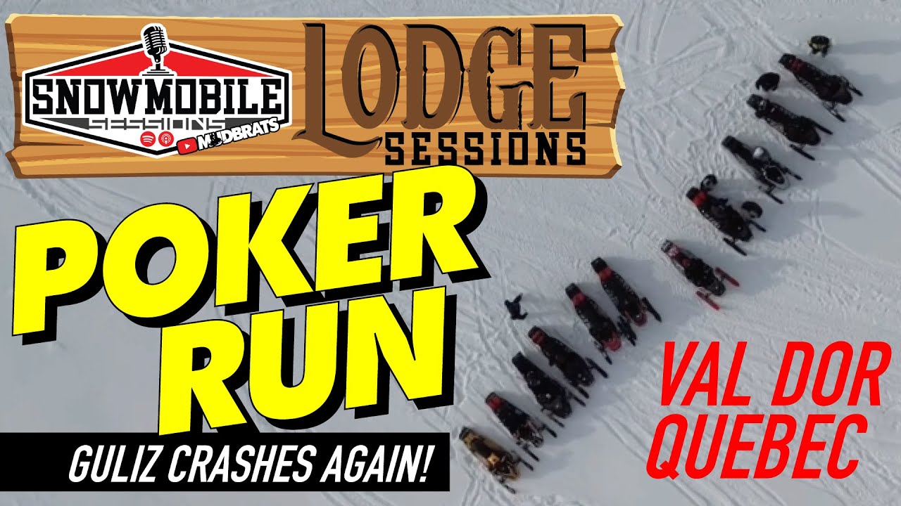 POKER RUN Lodge Sessions | #festivalmotoneige | Val Dor Quebec # ...