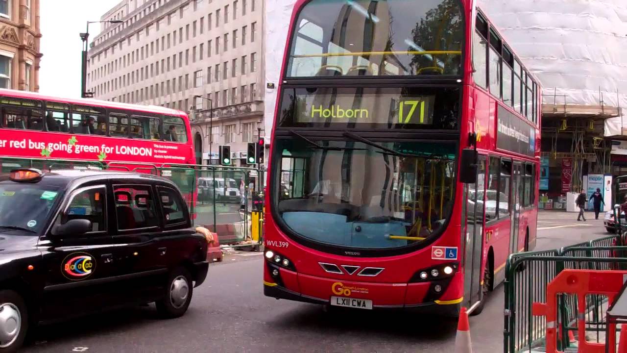 Arriva London Route 243 Route 168 and Go Ahead London Central Route 171 ...