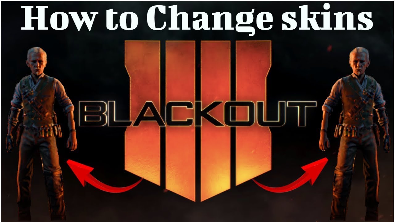 How To Change Character/skins bo4 - YouTube