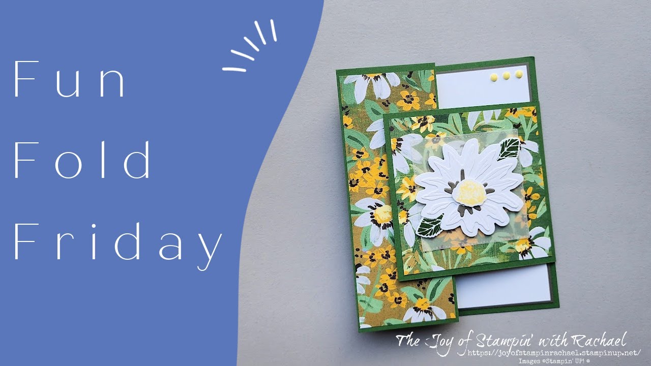 Fun Fold Friday- Cheerful Daisies - YouTube