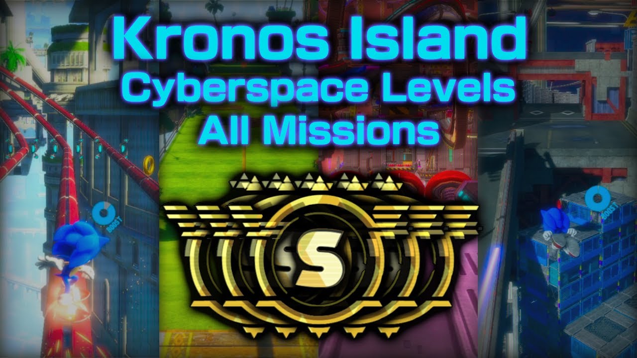 Sonic Frontiers - Kronos Island - All Cyberspace Levels, All Missions ...