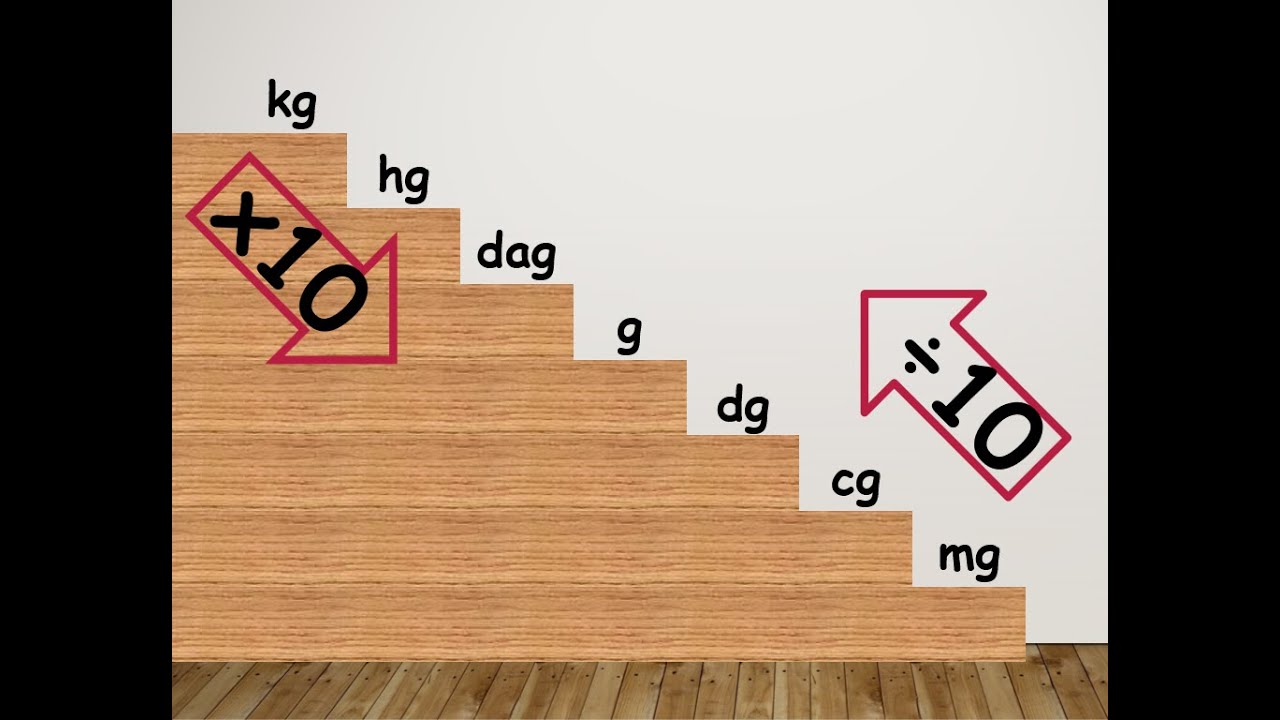 CONVERSIONES DE PESO - 5° Primaria - YouTube