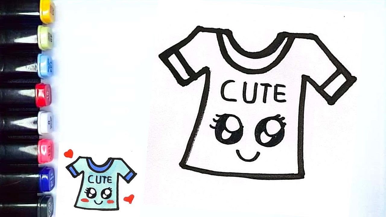 Cute Shirt Drawing Ideas