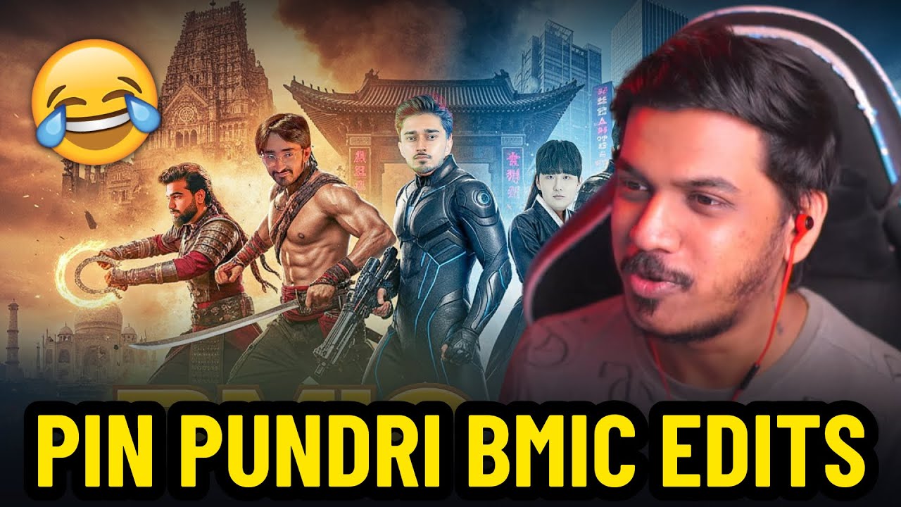 iFlicks Reacts to Pin Pundri’s Funniest BMIC Edits 😂🔥 - YouTube