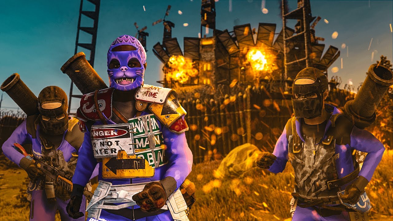 Professional Rust Raid defense (wK vs zZz) Vital NA Fridays 2x - YouTube