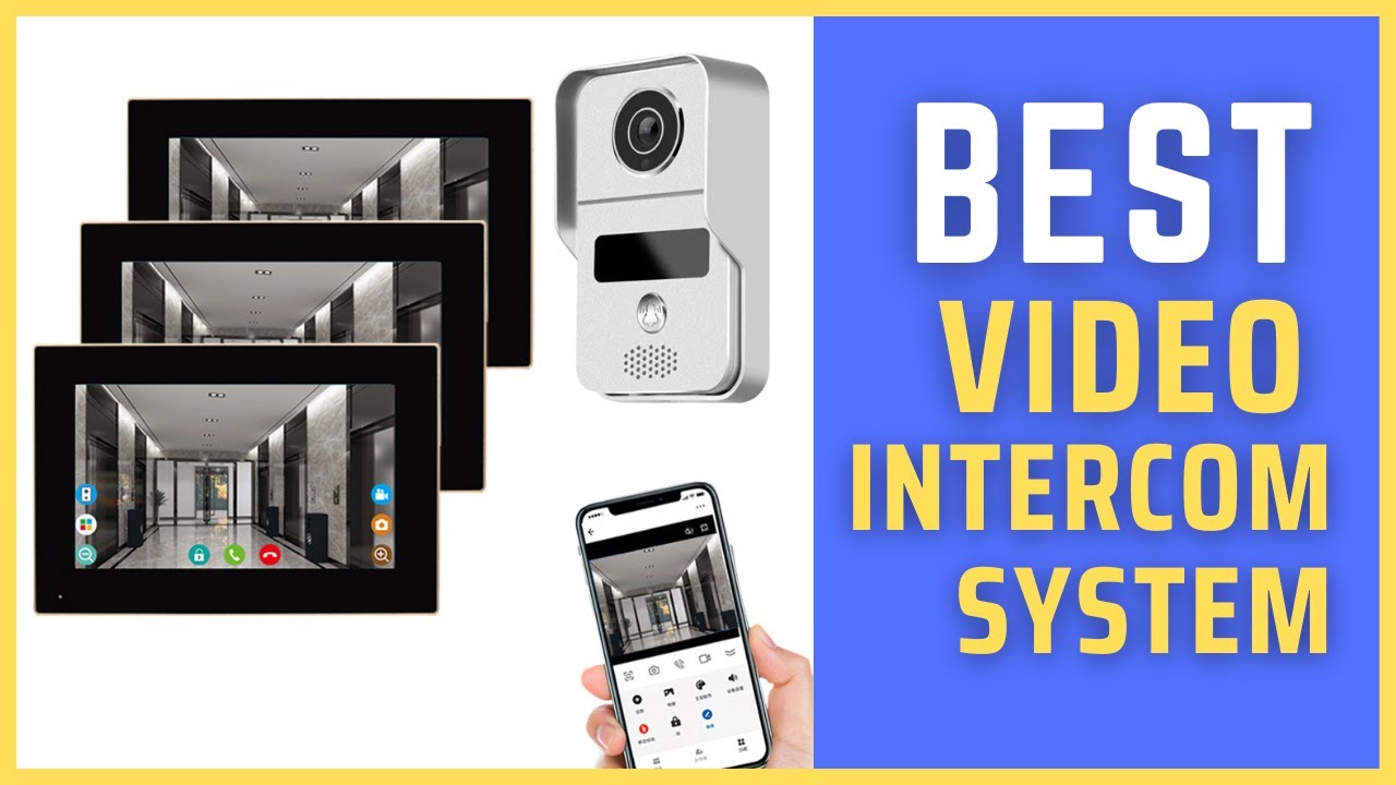 Best Video Intercom System | TUYA Smart 1080P 7 Inch WiFi Video ...