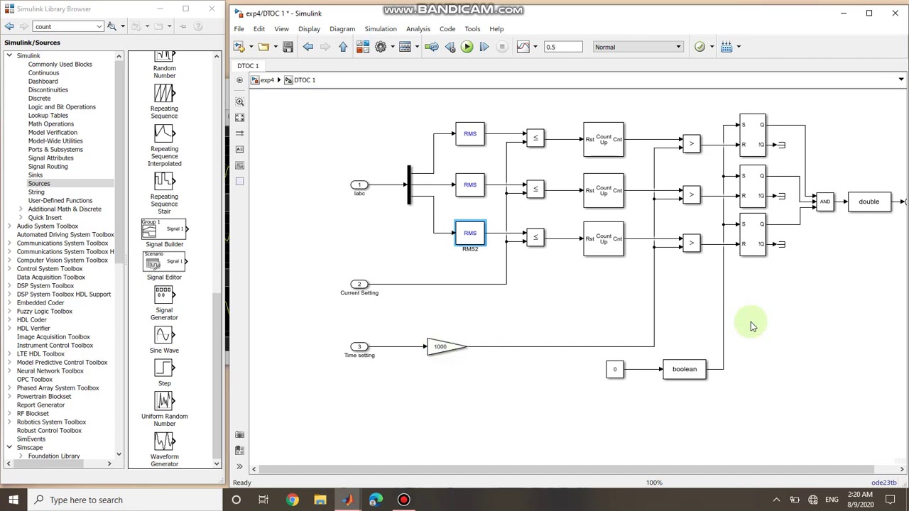 DTOC Relay model Working - YouTube