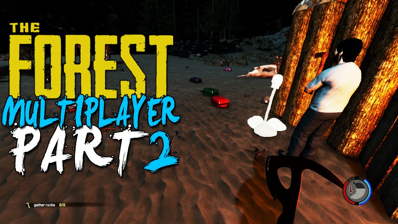 The Forest Multiplayer Co-op Update Alpha 0.09 Gameplay - Part 2 - BASE ...