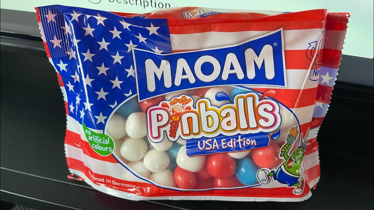 Maoam Pinballs | USA Edition 🇺🇸 - YouTube