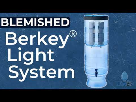 Blemished Berkey® Light (2.75 gallons), USA Berkey Filters - YouTube