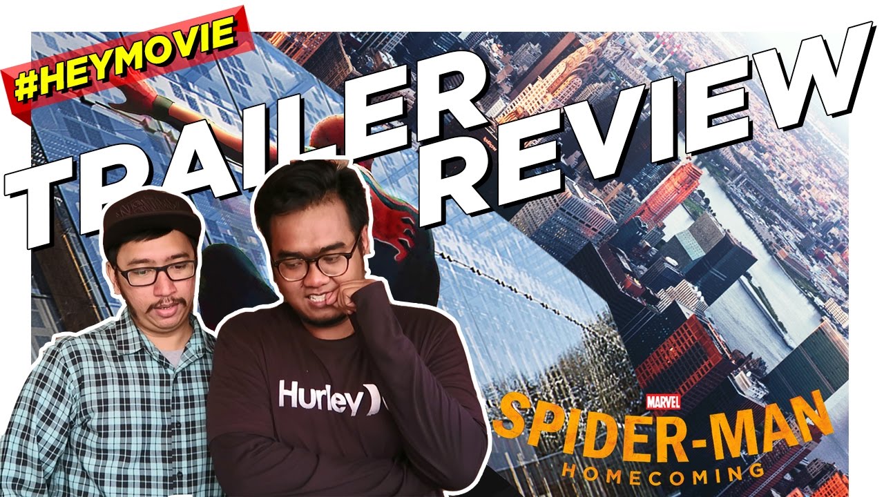 #HEYMOVIE - Trailer Review Spiderman Home Coming - YouTube