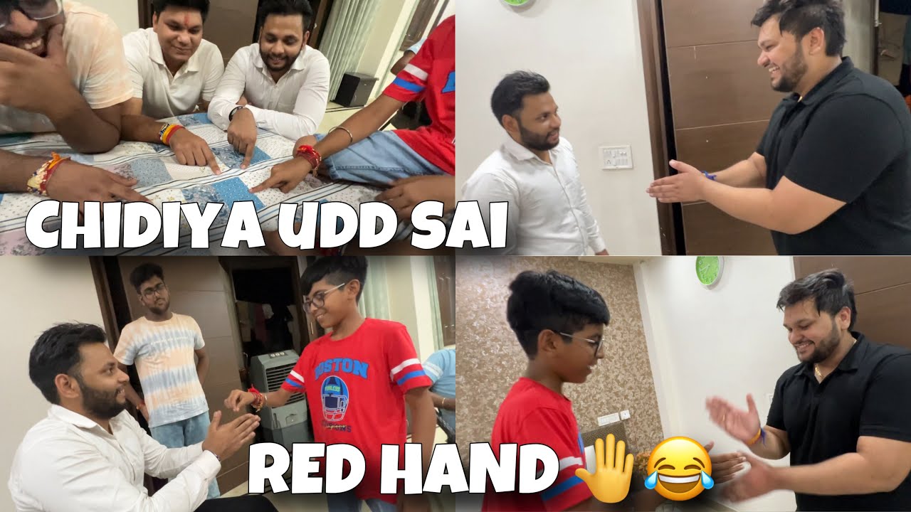 Playing Red Hand Slapping 🤚with Cousins😂 #vlog - YouTube