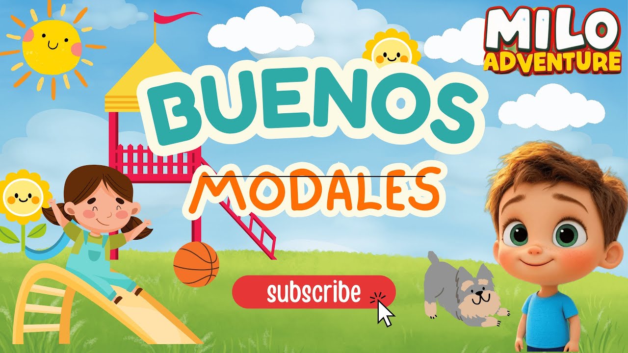 Aprendamos los Buenos Modales con Milo 🎤 | Canción Infantil Educativa y ...
