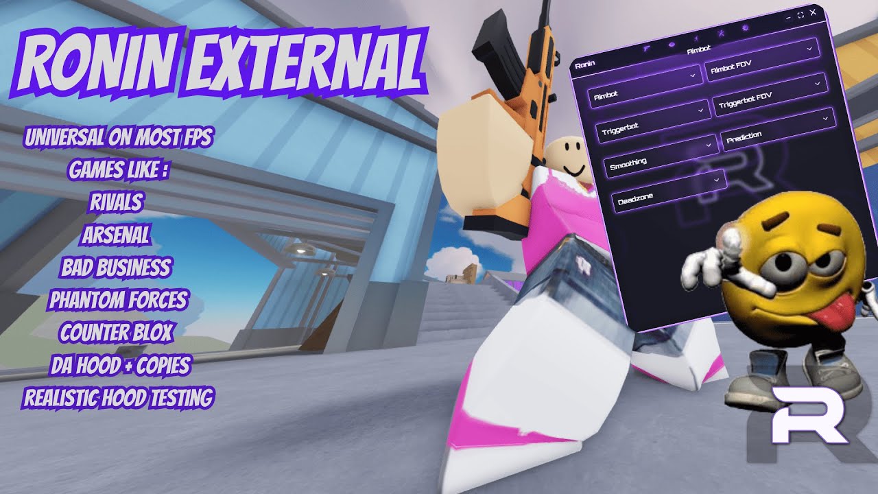 ⭐FREE KEY⭐ Roblox Rivals Using The Ronin External | ft. LuxProducts - YouTube