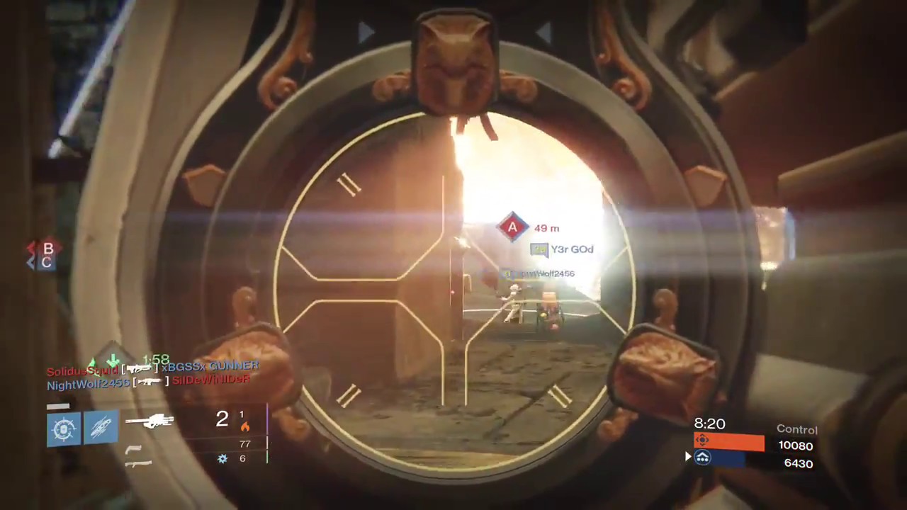 Destiny (PS4) - 1 Rocket Slayer on Burning Shrine - YouTube