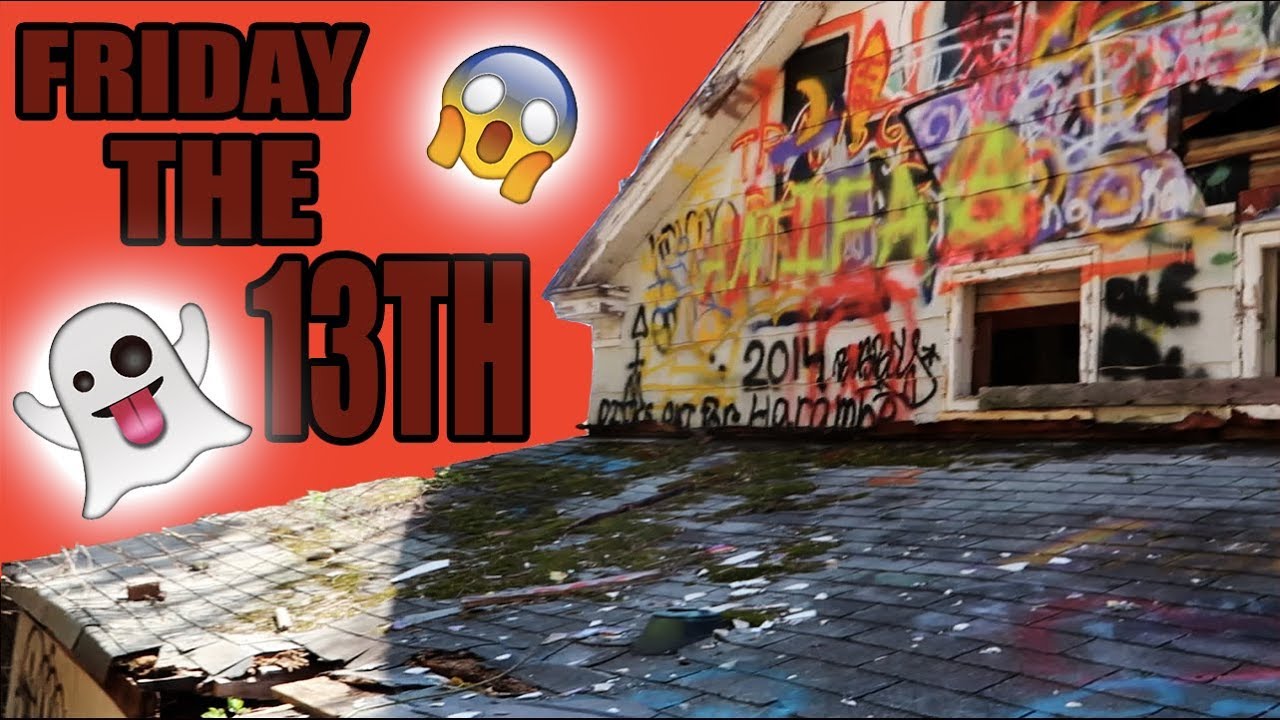 WE WENT TO CREEPY PLACES ON FRIDAY THE 13TH!!!! - YouTube