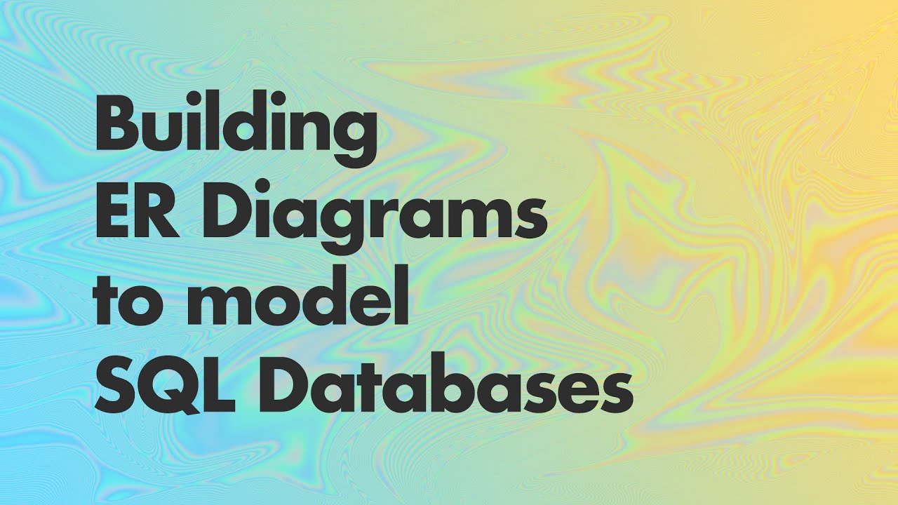 ER diagramming continued: conceptual and physical models for SQL database structuring - YouTube