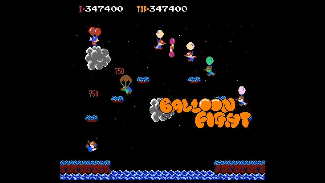 NES Game #2 Balloon Fight - ใครแตกก่อนแพ้ - YouTube