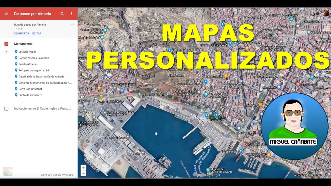 Crear un mapa personalizado en Google Maps - YouTube