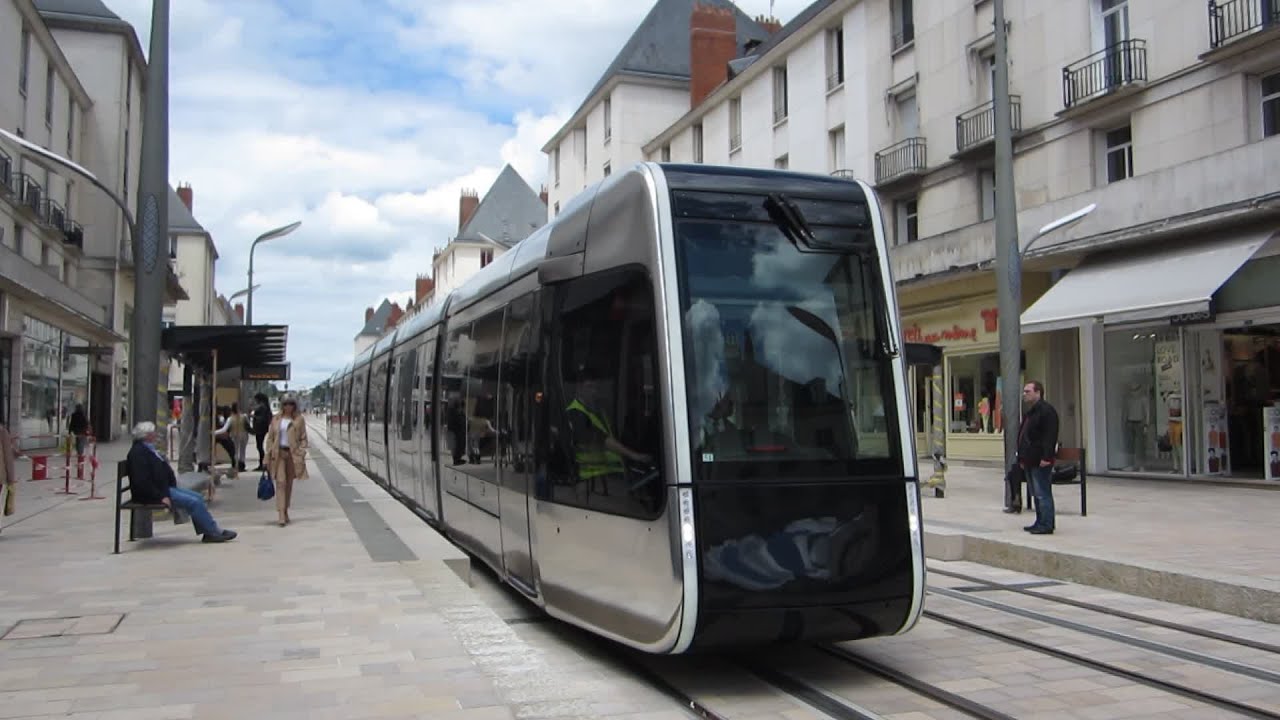 [Tours] Alstom Citadis 402 - Nationale (essais) - YouTube