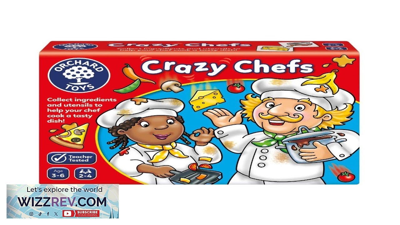 Orchard Toys Crazy Chefs Review - YouTube