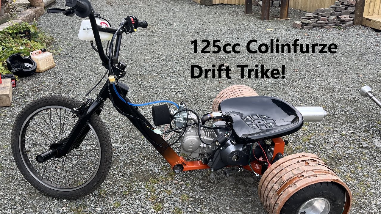 How to build THE 125cc Colinfurze Drift Trike - YouTube
