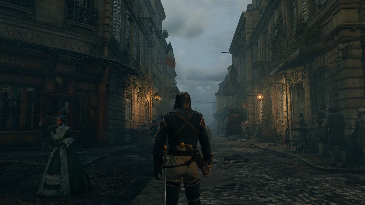 The atmosphere of Paris is incredible in Assassin's Creed Unity (No HUD ...