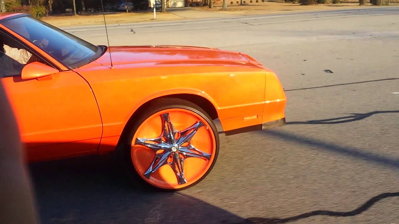 86 Monte Carlo SS on 26 inch Davins - YouTube